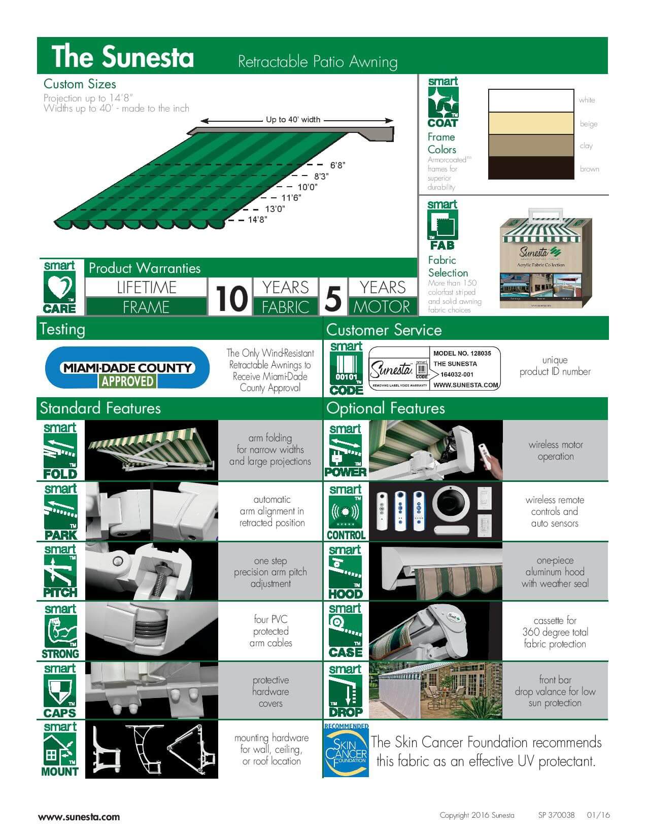 Sunesta Retractable Patio Awning | Innovative Openings