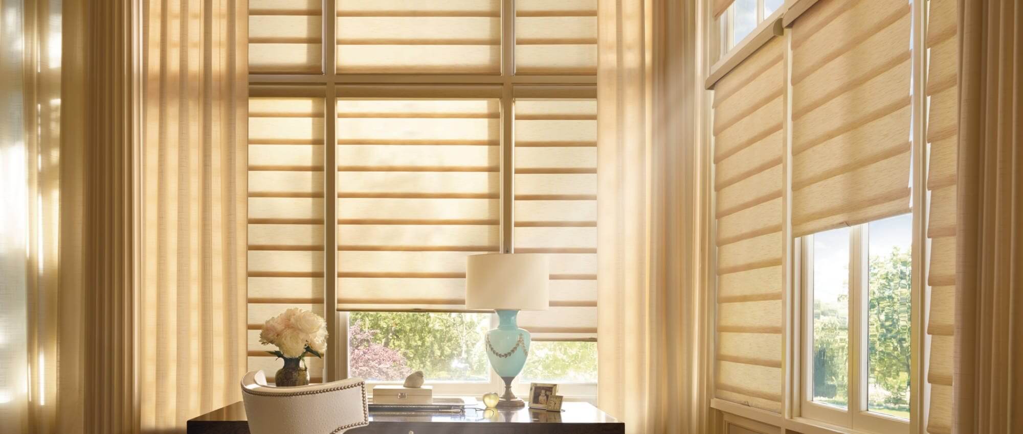 Hunter Douglas Vignette® Modern Roman Shades - Innovative Openings