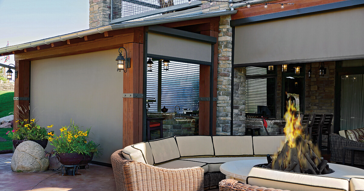 Outdoor Privacy Shades - Innovative Openings