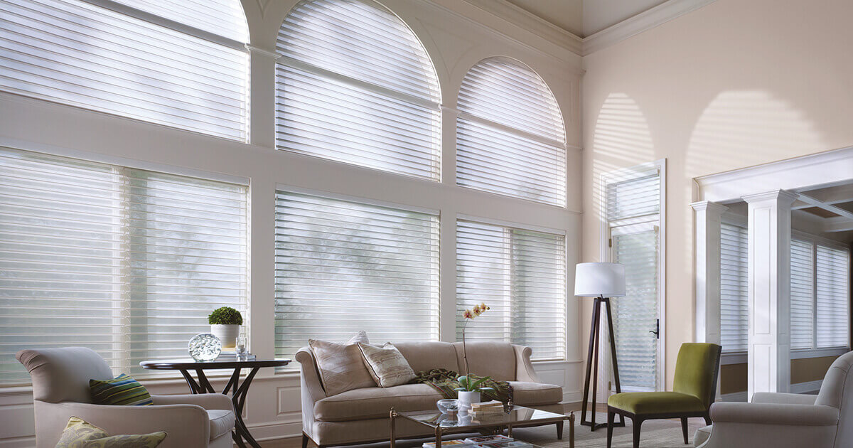 Specialty Shapes Window Coverings Gallery - Innovative Openings